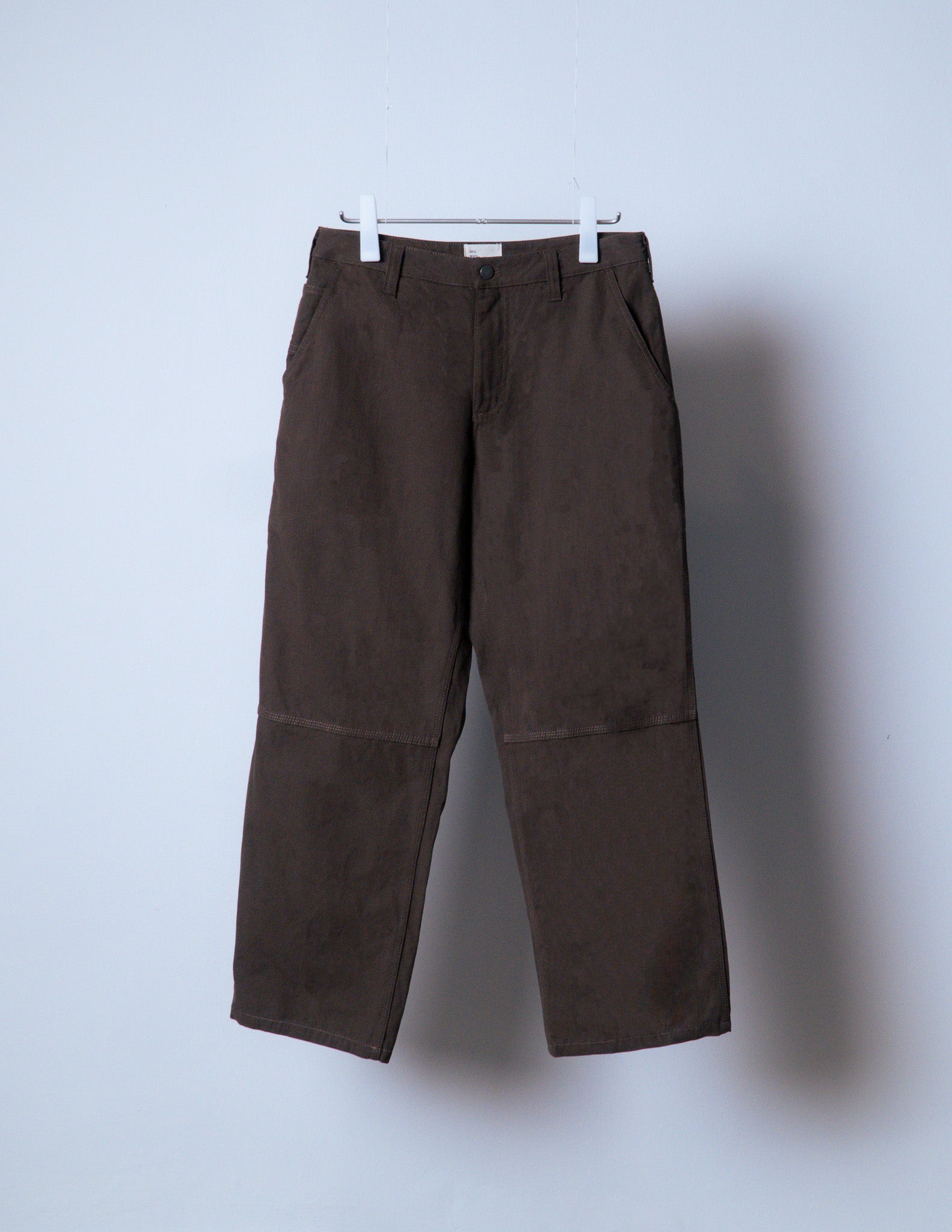 workware relaxed canvas trousers [canyon brown] – hira